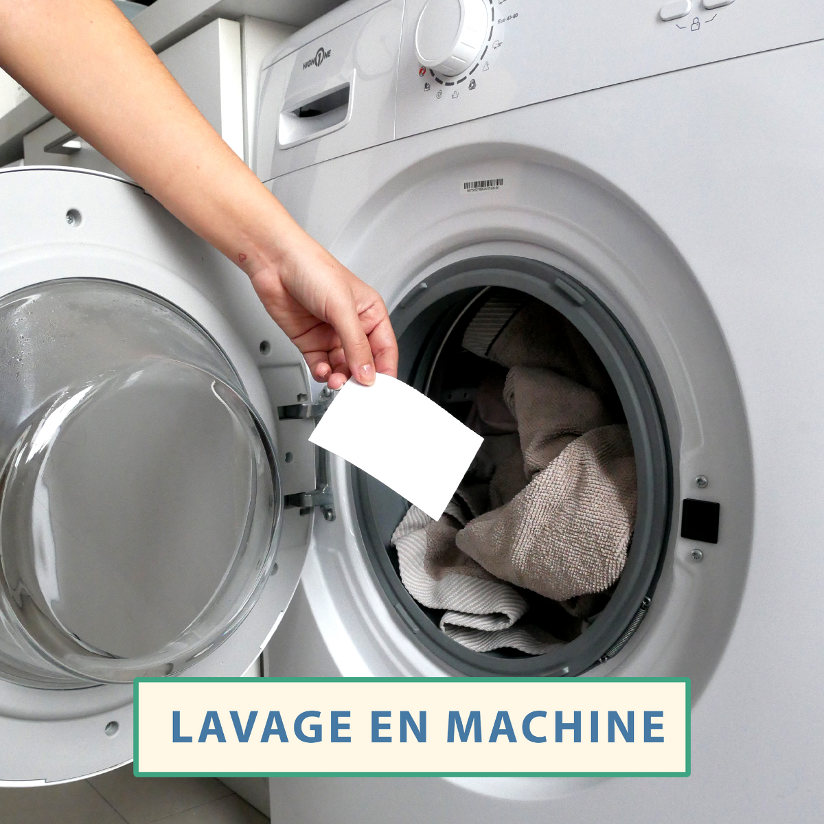 LESSIVE EN FEUILLES MOUR, écologique, 64 lavages, zéro plastique, ultra ...